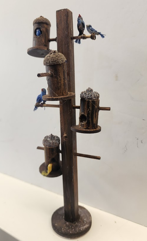 A 12th scale aviary in the making. - Miniature Time Traveller