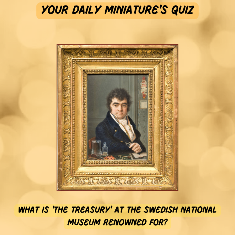 Check out my Daily Miniatures Quiz! - Miniature Time Traveller